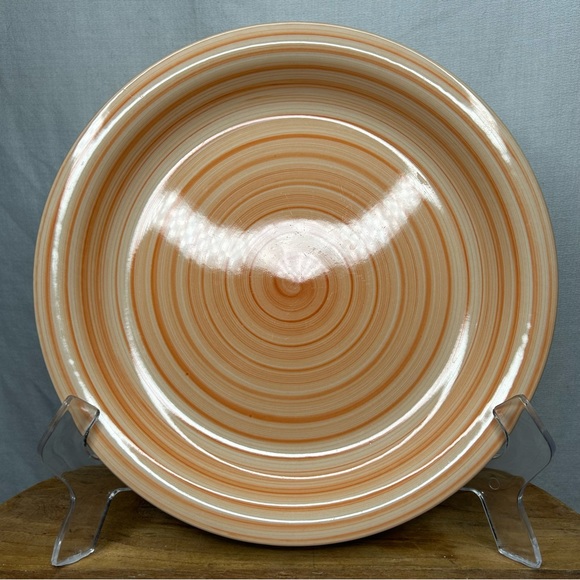 Dining | Citrus Grove Hand Painted Orange Swirl Dinner Plate 1 78 ...